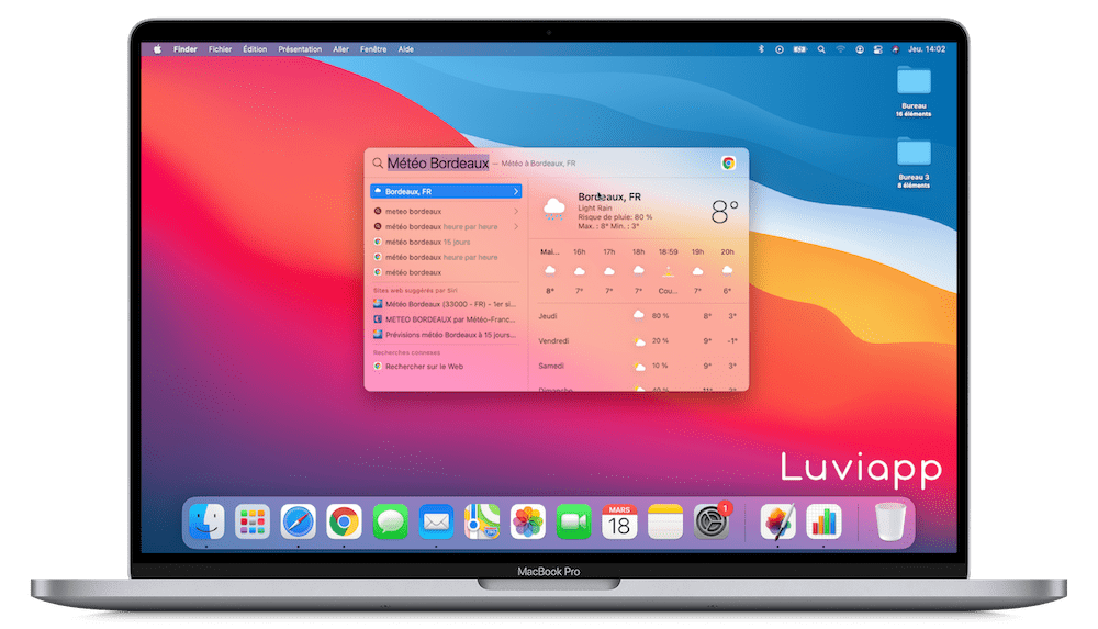 Utiliser Spotlight sur Mac pour faire une recherche - Luviapp