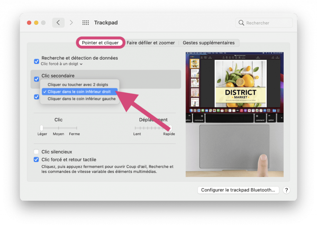 Comment activer le clic droit sur Mac - Luviapp
